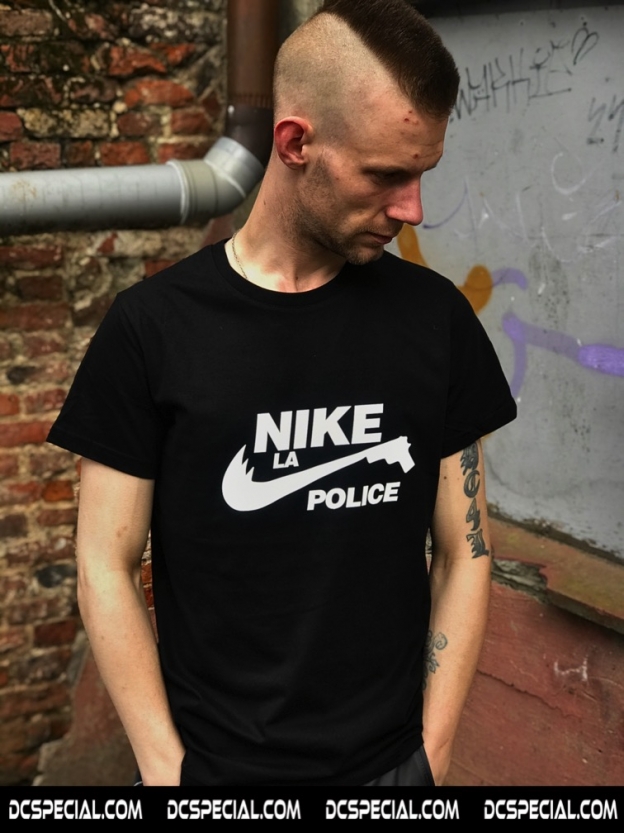 ACAB T-shirt 'Nike La Police' | DC's Special | Hardcore & Streetwearshop