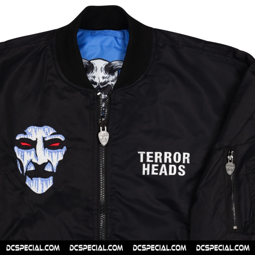 Drokz Reversible Bomber Jacket 'Terrorheads' | DC's Special | Hardcore ...
